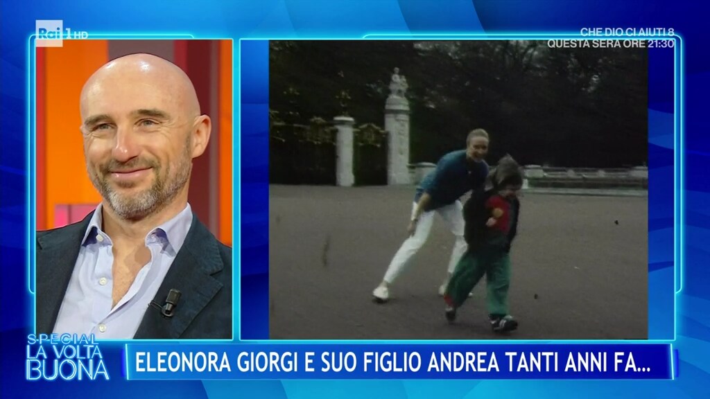Andrea Rizzoli ricorda la madre Eleonora Giorgi - La Volta Buona 24/04/2025