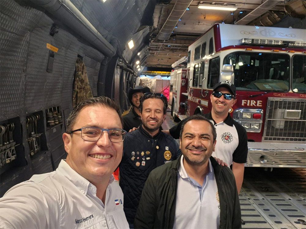'Emotional experience': Former Calgary fire truck arrives in Guatemala