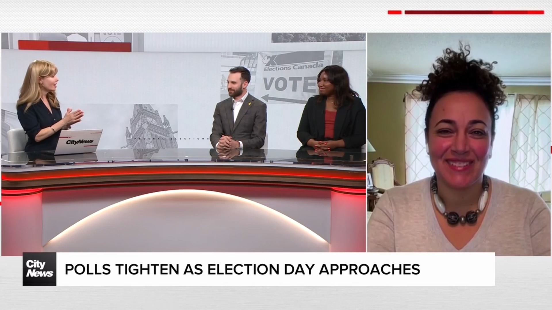 Polls tighten as election day approaches