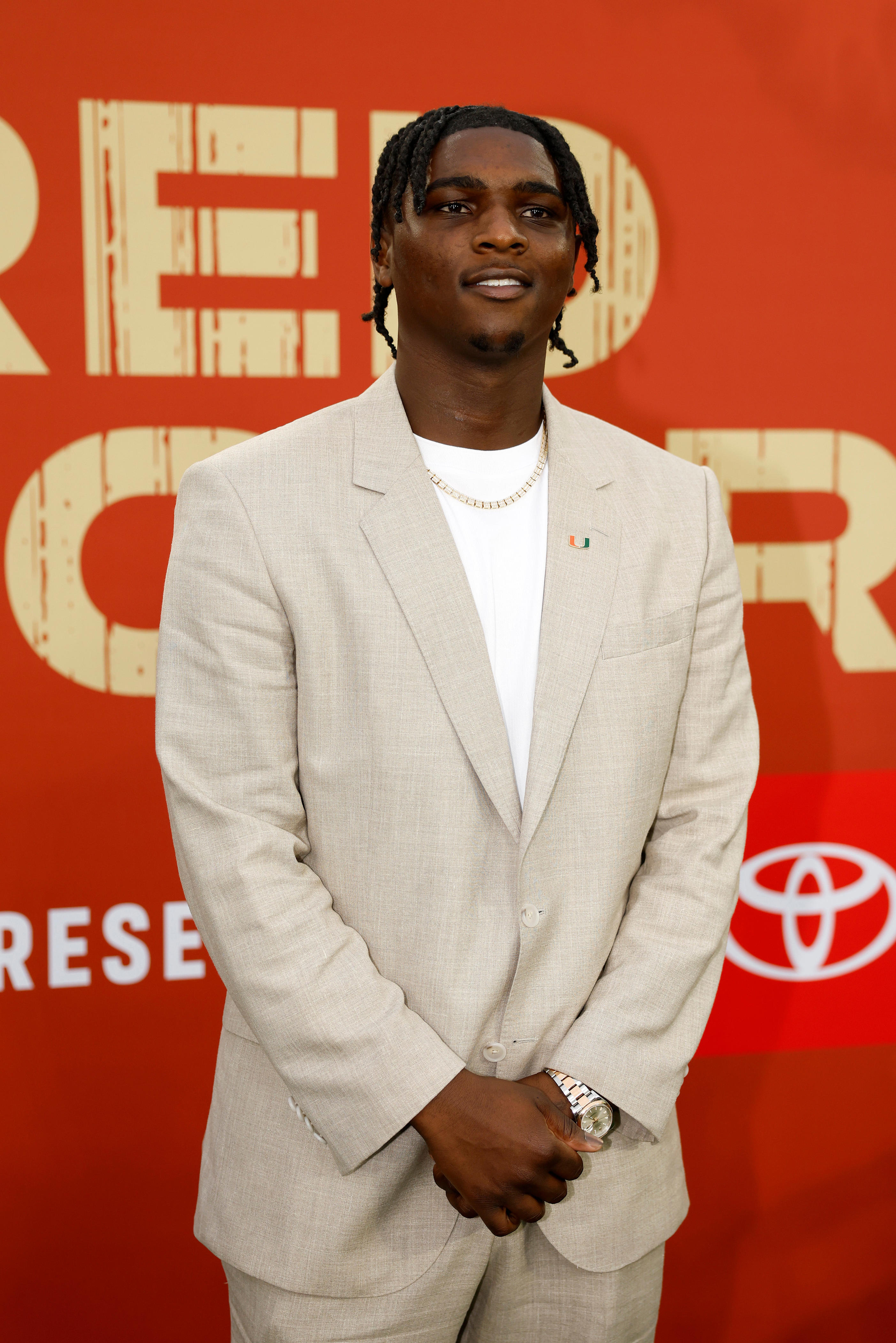 What is Cam Ward wearing on NFL draft red carpet? 5 of the best red ...