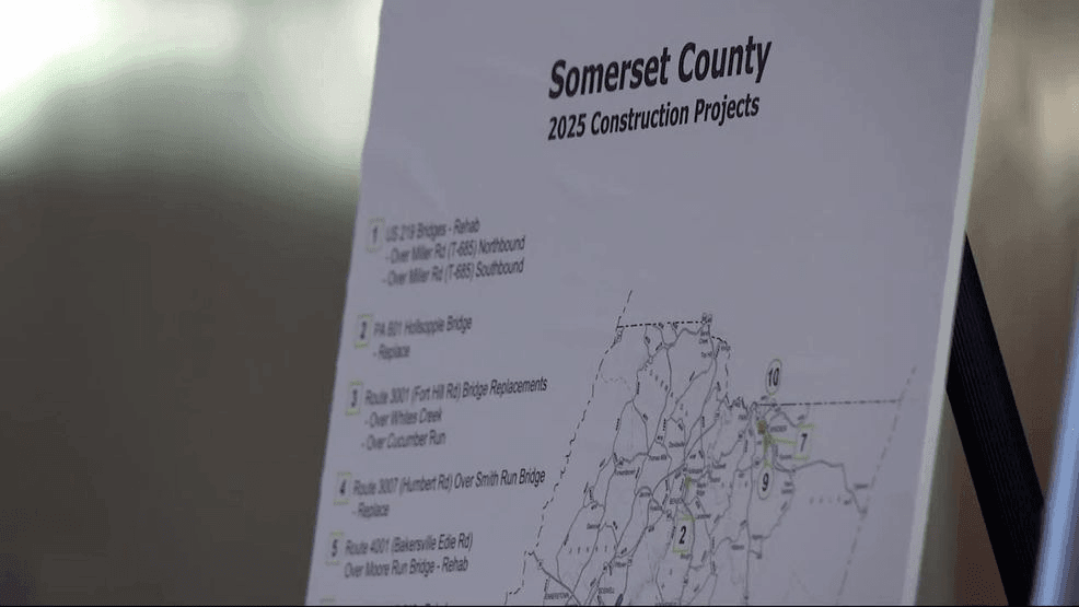 PennDOT unveils multimillion-dollar summer projects in Cambria and Somerset counties