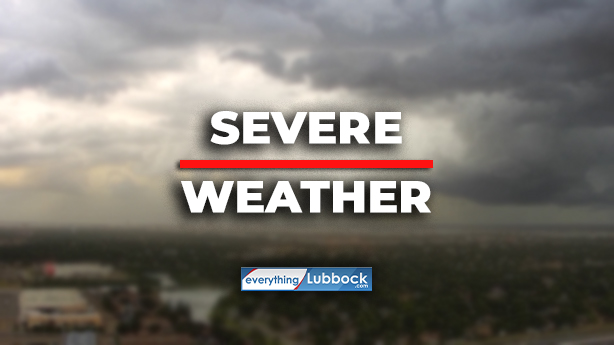 Severe Weather for Lubbock and South Plains counties, May 25, 2025