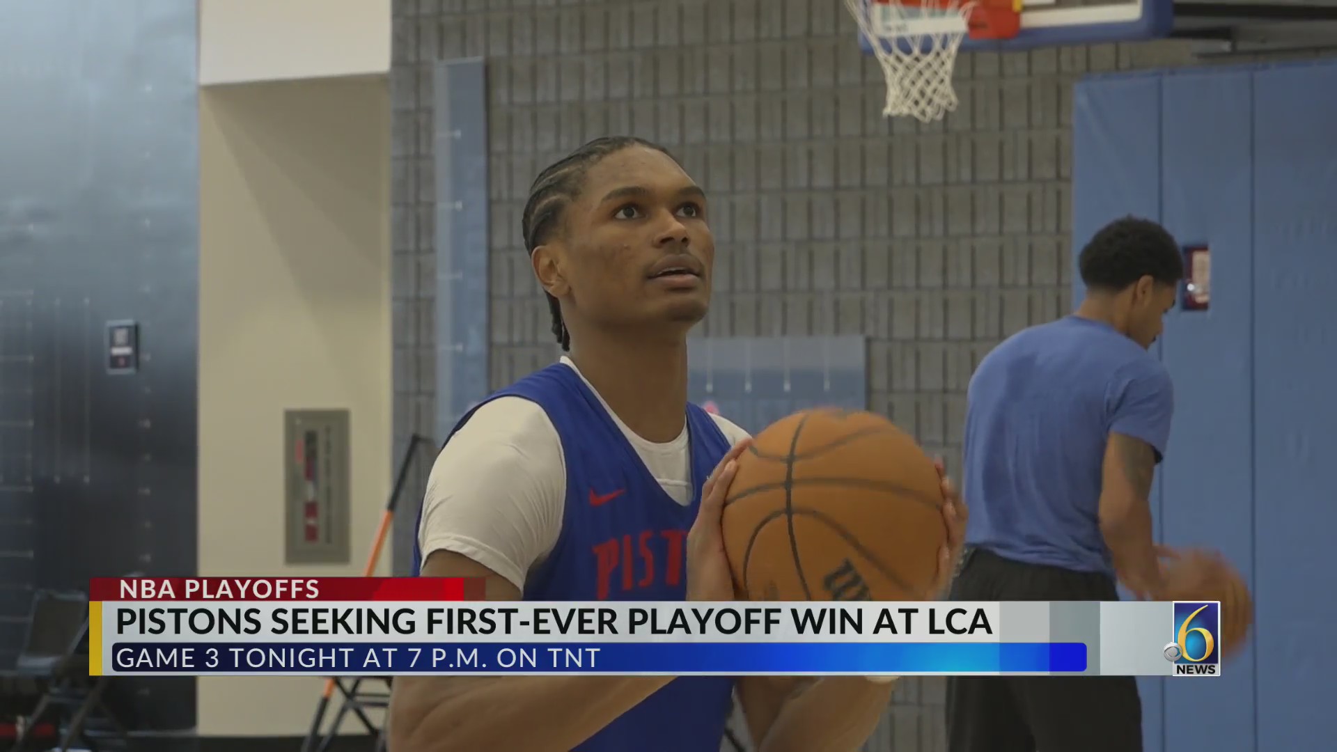 Detroit Pistons seeking first-ever playoff win at LCA