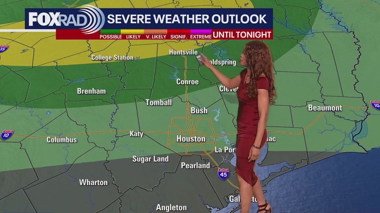 Houston weather: Strong Thursday storms up north, followed by warming trend