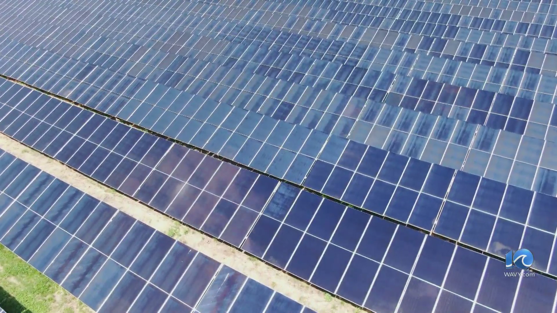 Solar spat unfolding in Sussex County