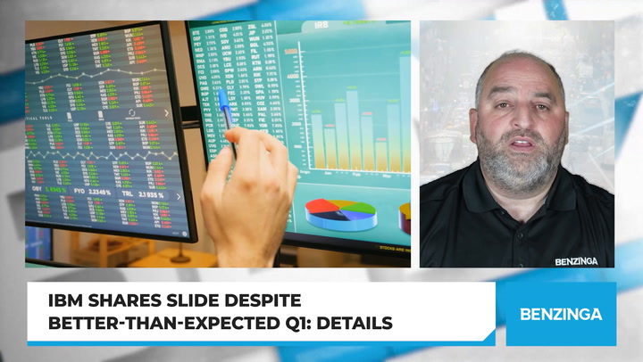 IBM Shares Slide Despite Better-Than-Expected Q1: Details