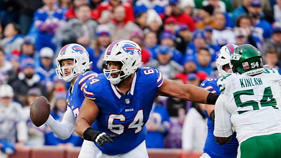 Projected Buffalo Bills' depth chart prior to NFL Draft activity