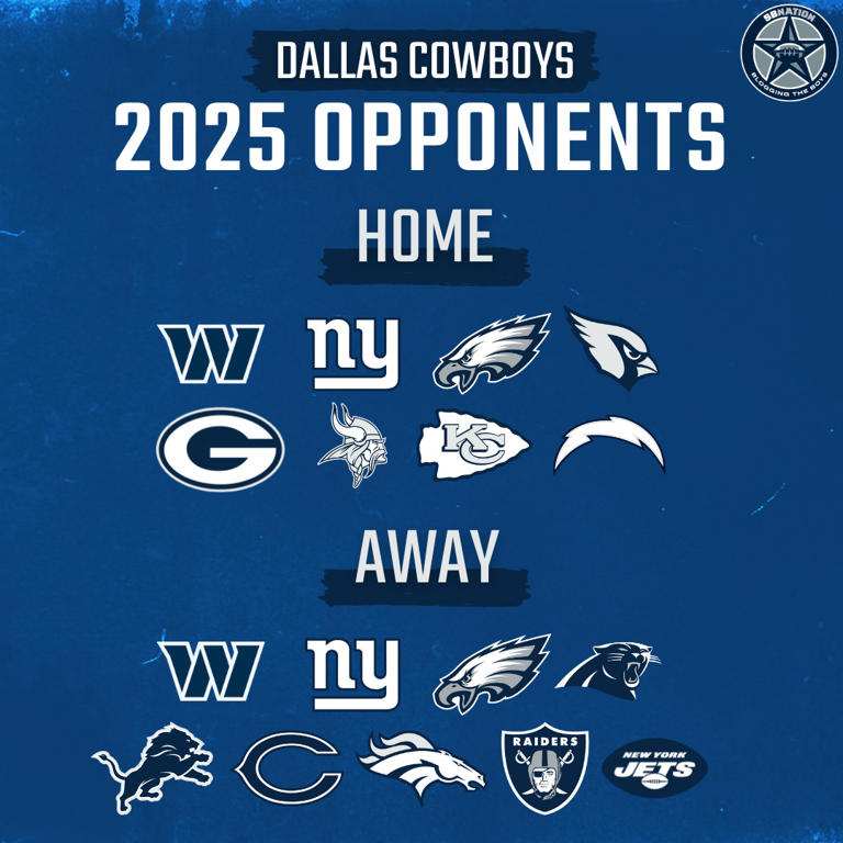 2025 Dallas Cowboys schedule to be released on May 14th