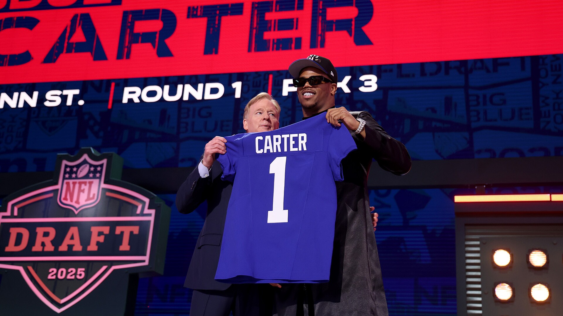 Giants NFL draft picks 2025: Abdul Carter and full list of New York’s ...