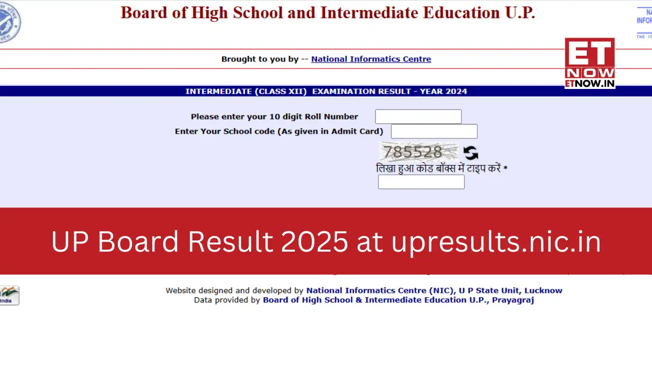 UPMSP Result 12th at upresults.nic.in; How to download UP Board Class ...