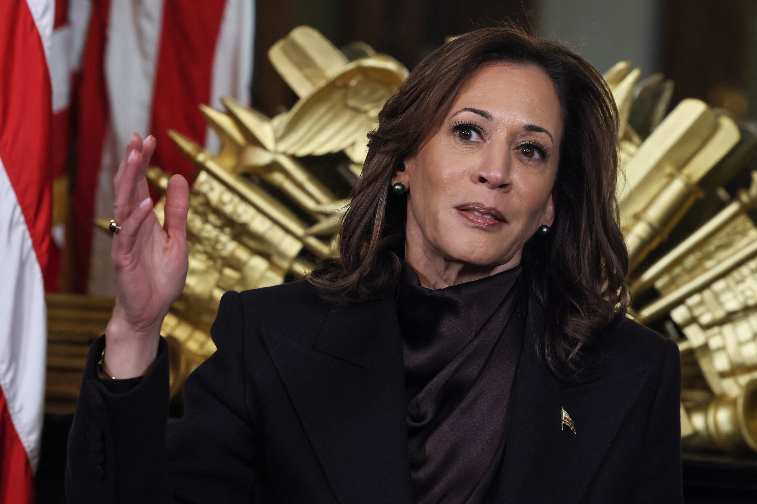 Harris Returns to Politics Requesting More Donations