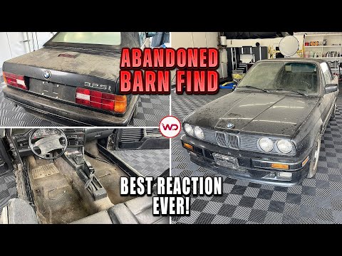 BMW E30 Barn Find Stuns After Wash