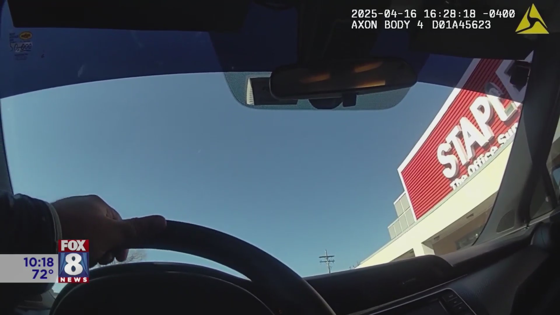 New video released in officer-involved shooting outside Cleveland Staples