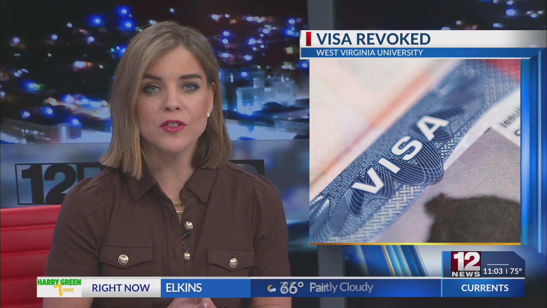 ACLU files lawsuit for WVU student who had visa revoked