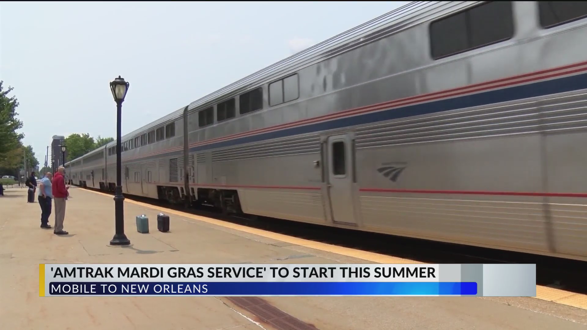 Amtrak unveils 'Mardi Gras' service for Mobile-New Orleans route