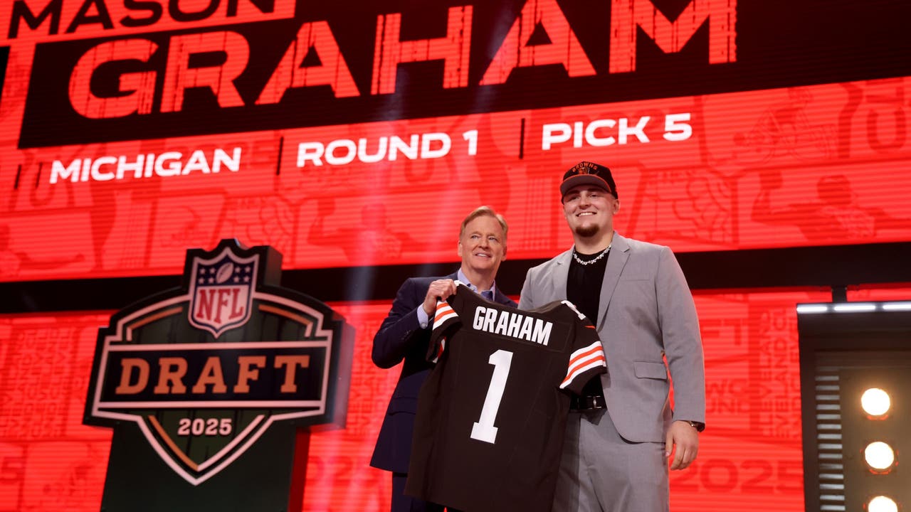 2025 NFL Draft: Detroit Lions select DT Tyleik Williams for their first ...