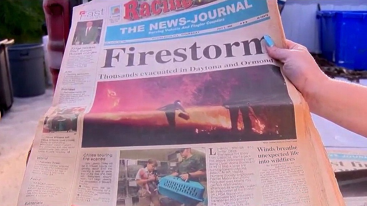 Florida wildfires trigger memories of 1998 'Firestorm'