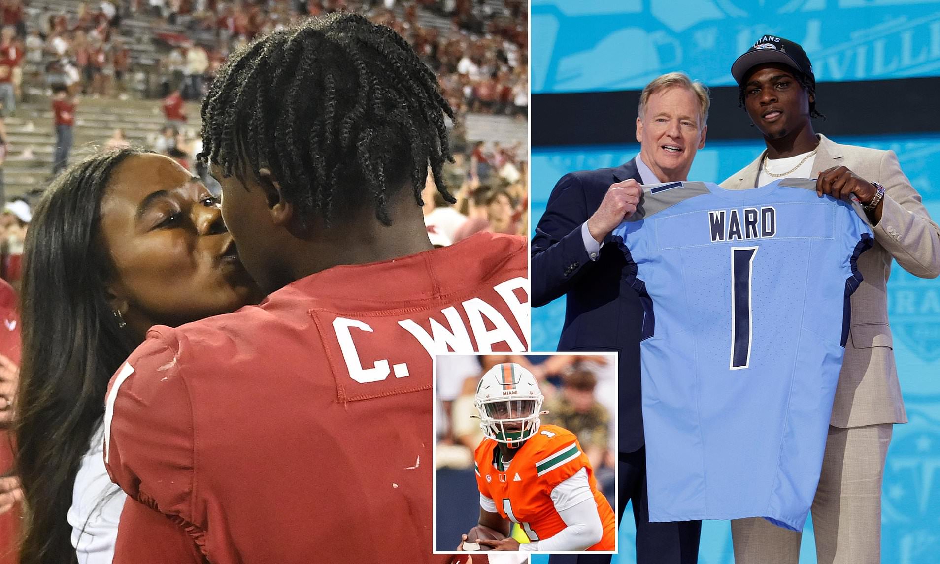 Who is Cam Ward? Meet the NFL's newest star who went from 'overweight ...