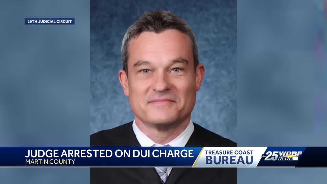 St. Lucie County judge arrested in Martin County on DUI charge