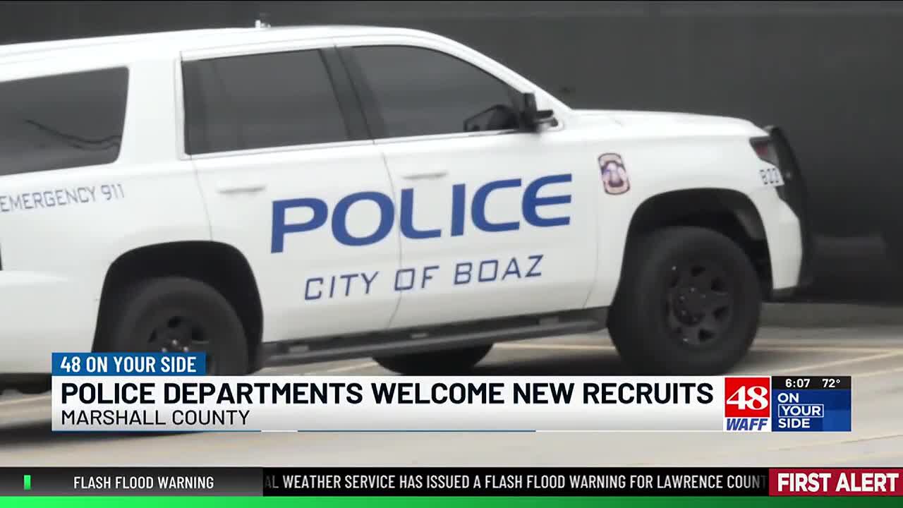 Albertville, Boaz Police departments welcome new graduates