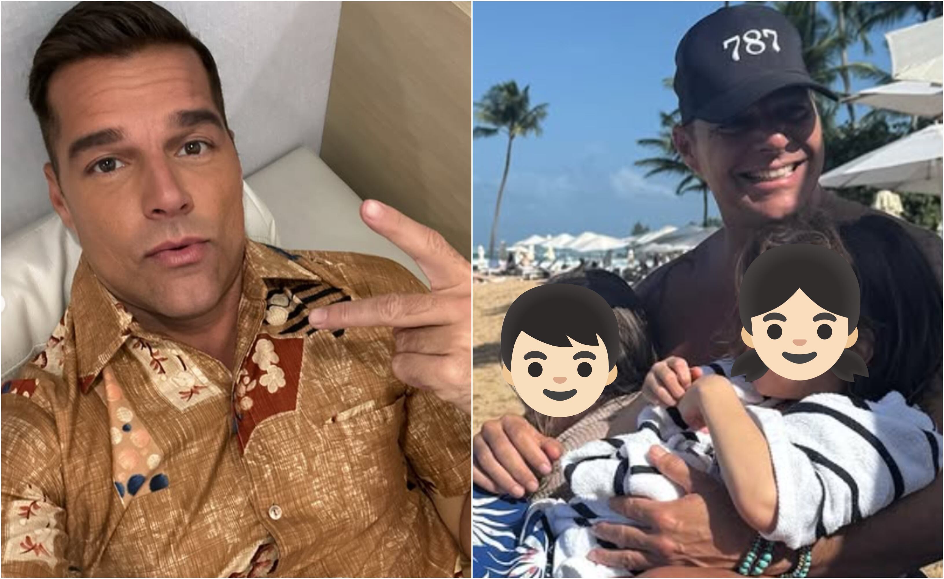 Con foto inédita de su hijo menor, Ricky Martin presume su faceta más ...