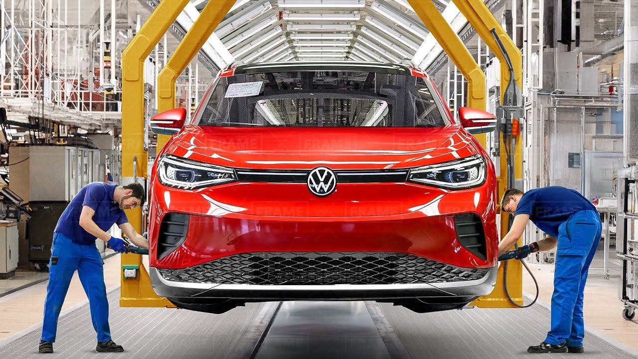 Inside Volkswagen’s Billion $ Factory Producing its New Electric Cars