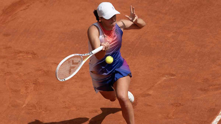 Reigning Madrid Open champion Iga Swiatek narrowly avoids another upset
