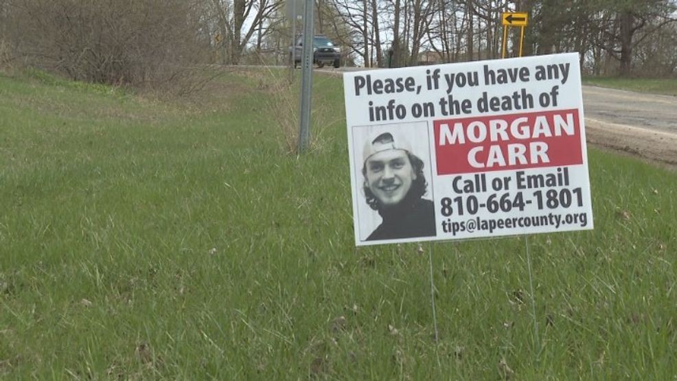 Morgan Carr's family is still seeking answers nearly a year after his death