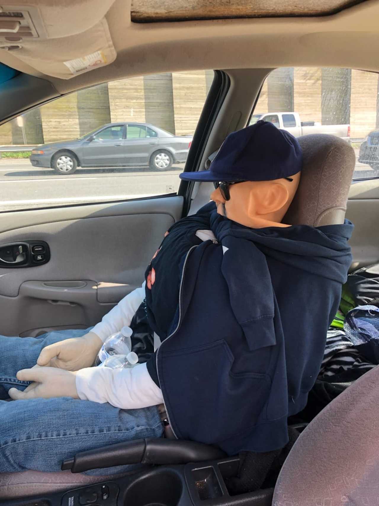 Mannequin Used To Fake Carpool Rider On LIE: Police Say