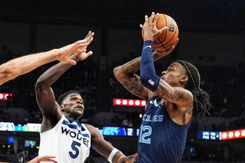 Analista detona Ja Morant em comparação com Anthony Edwards