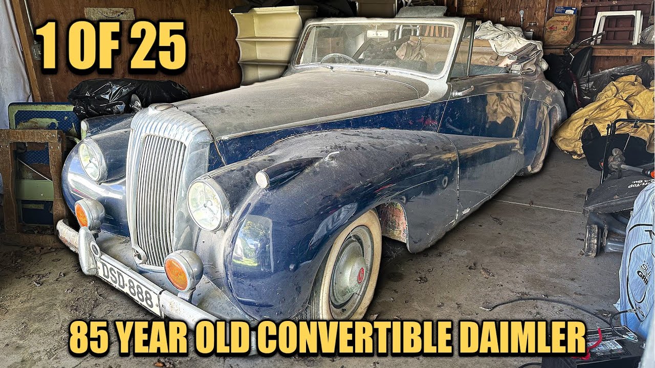 How an 85-Year-Old Daimler DB18 Barn Find Was Brought Back