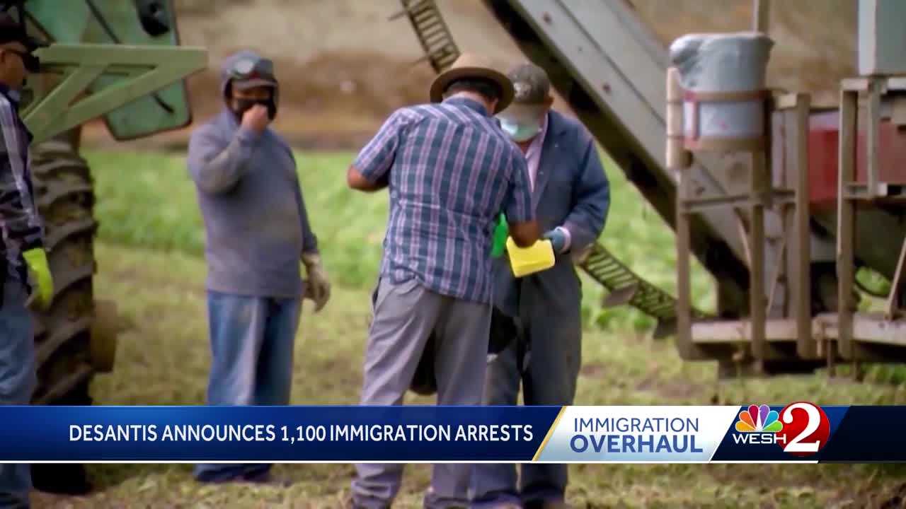 Over 1,100 arrested during ICE's Operation Tidal Wave in Florida