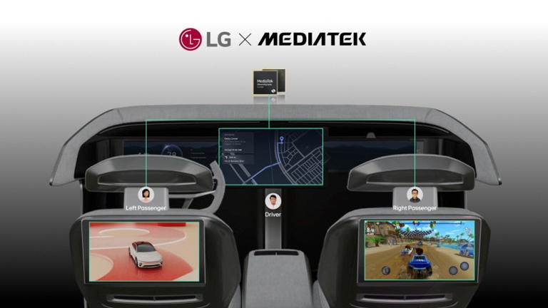 LG, MediaTek unveil next-generation in-vehicle infotainment system