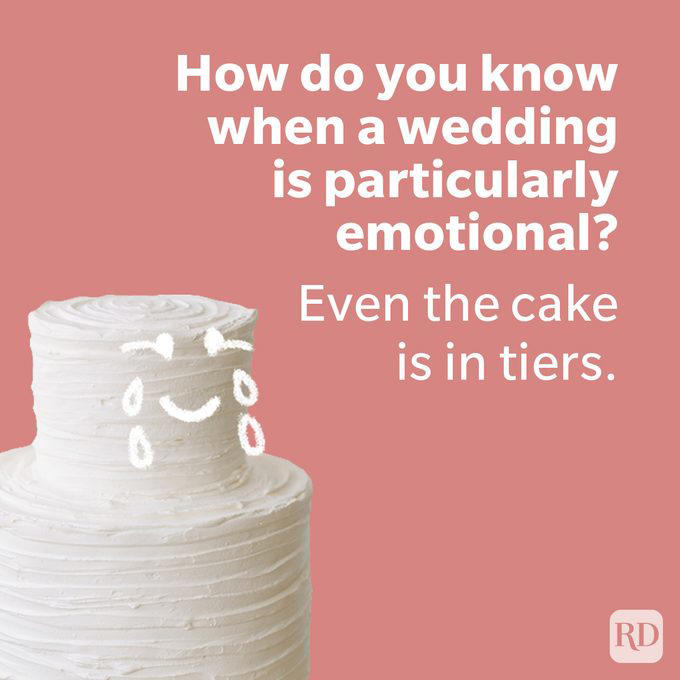 60 Wedding Jokes and Puns That Take the Cake