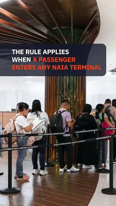 NAIA security personnel barred from touching passengers’ passports