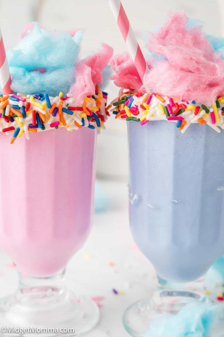 Cotton Candy Milkshake Recipe