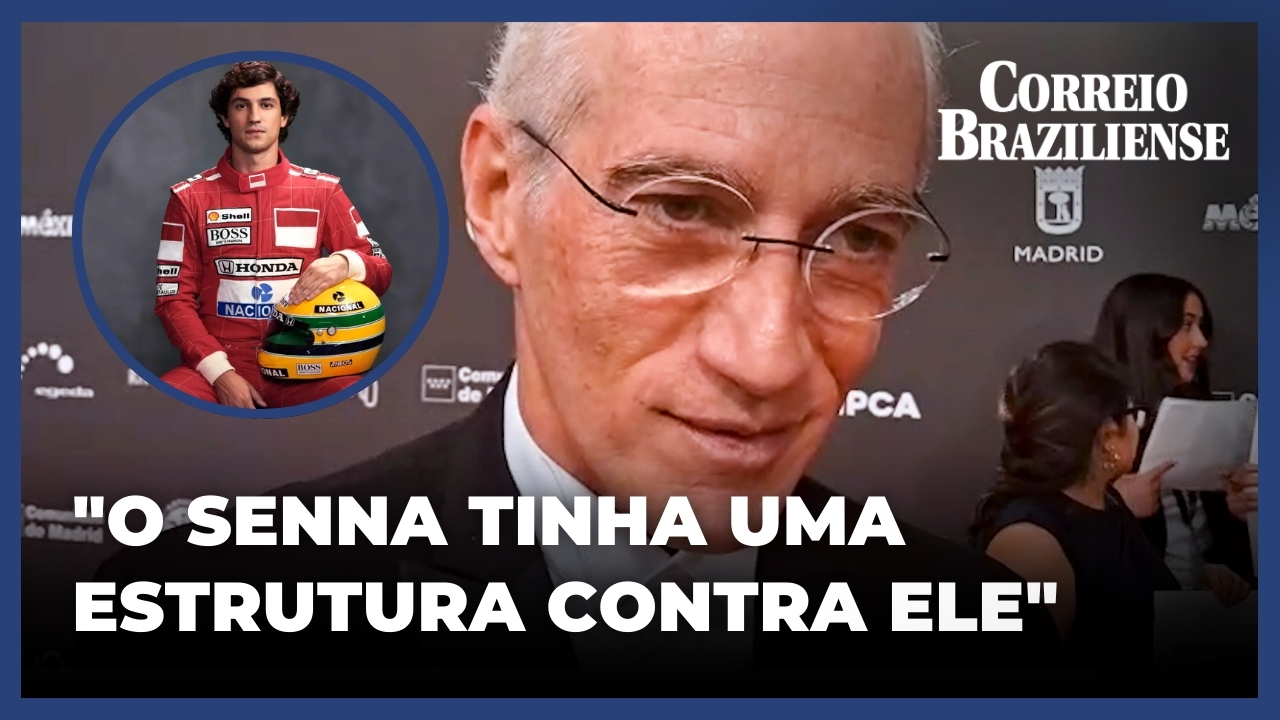 "Senna tinha uma estrutura contra ele", diz um dos criadores da série ...