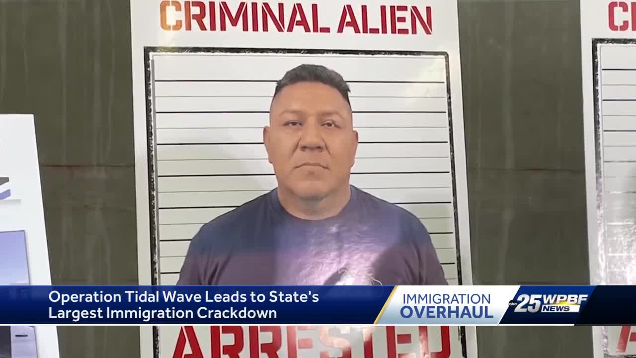 Operation Tidal Wave leads to Florida's largest immigration crackdown ...