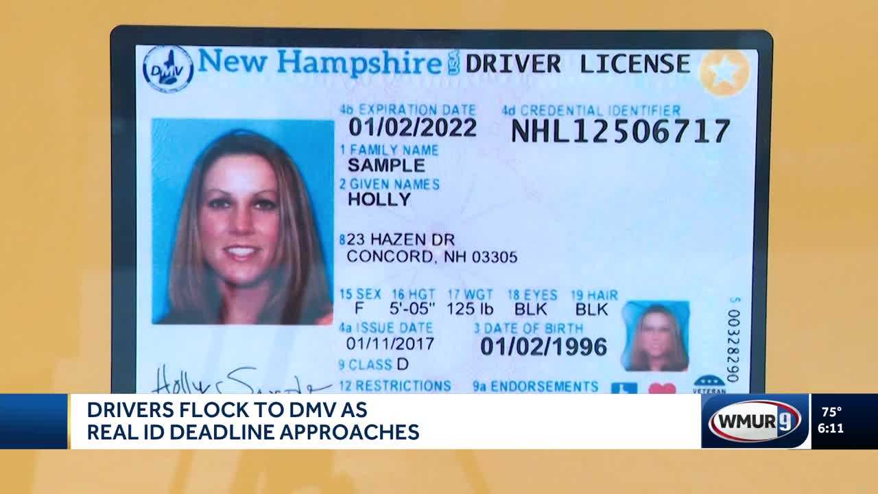 Drivers rush to DMV as Real ID deadline approaches