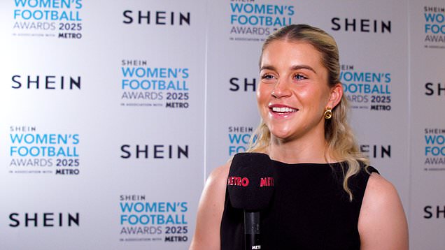 Alessia Russo picks up joint Player of the Year at 2025 Women's ...