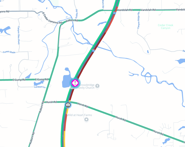 1 seriously injured in crash on northbound I-69 near Hursh Road