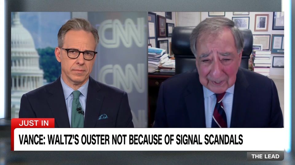 VP Vance says Waltz’s ouster was not due to Signal scandals