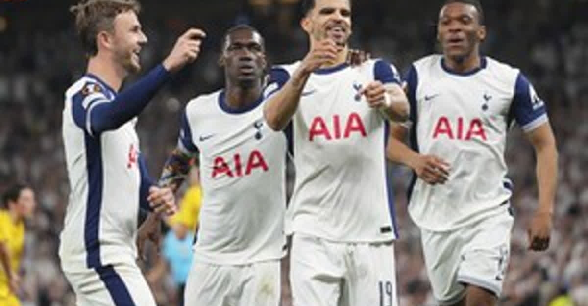 '손흥민 결장' 토트넘, UEL 4강 1차전서 보되에 3-1 완승