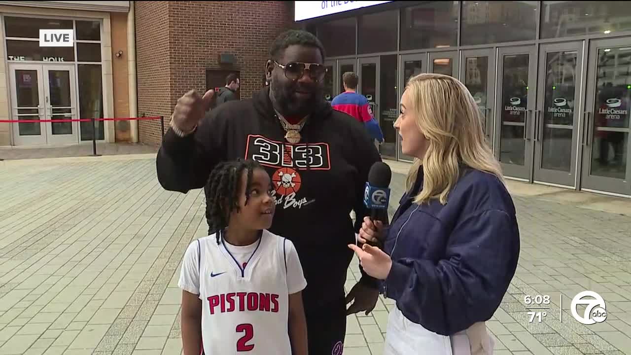 Detroit Pistons fans fired up ahead of tonight's game