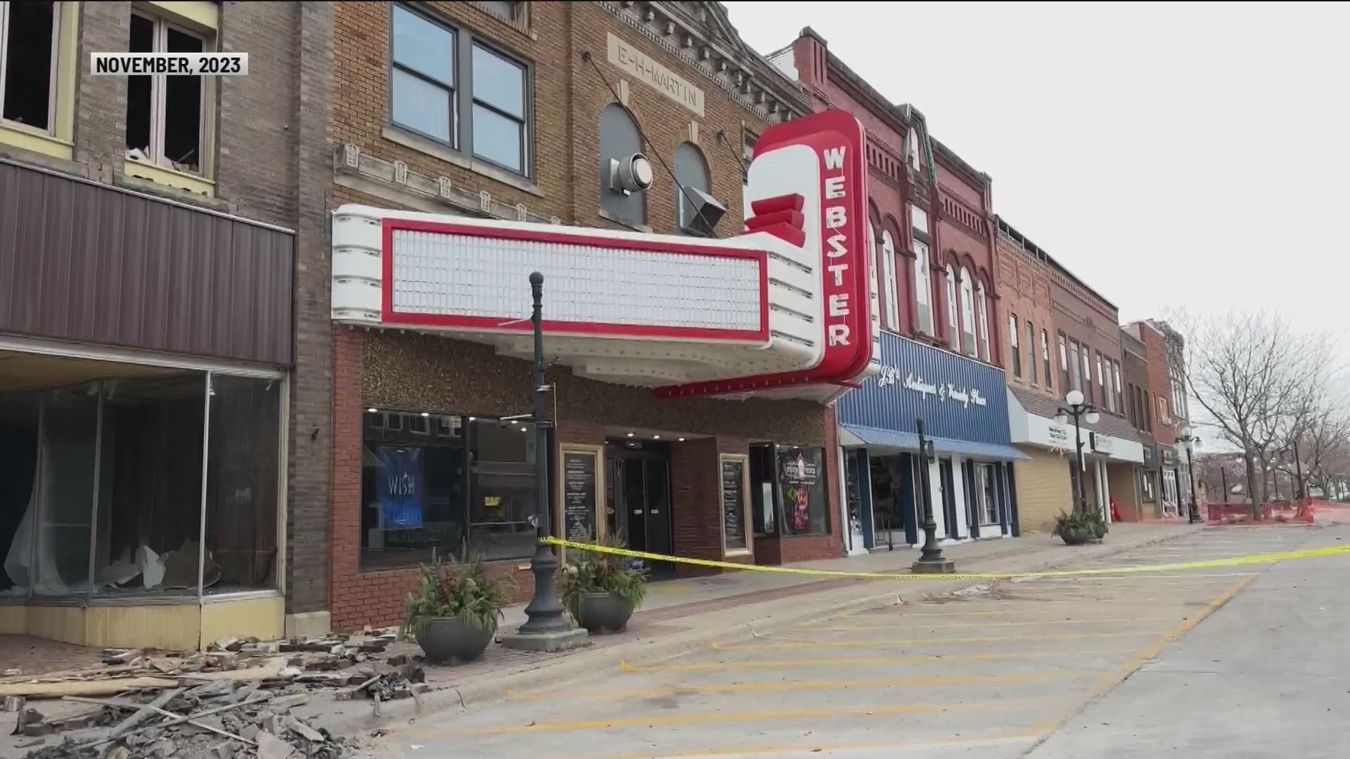 Webster Theater reopens over 1 year after fire