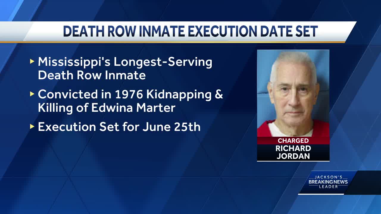 Execution date set for Richard Jordan