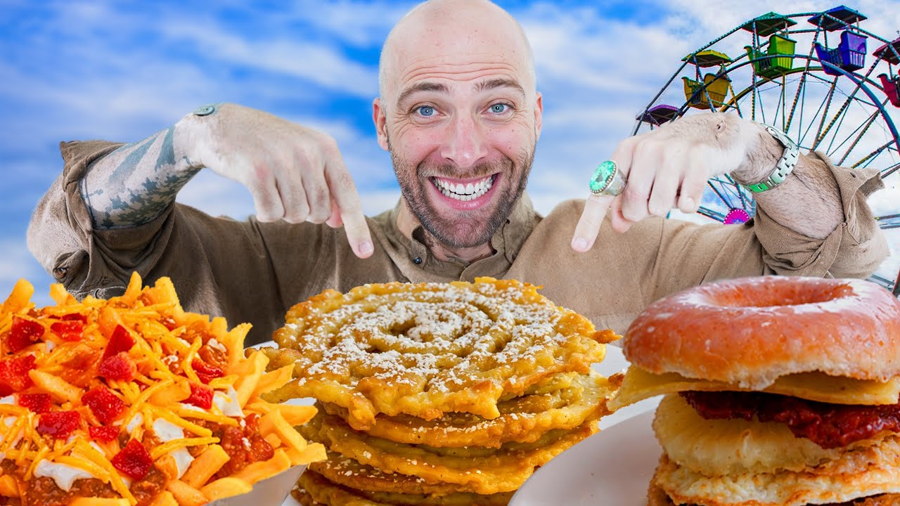 Miami Fair Food!! Florida's Craziest Food Tour!!