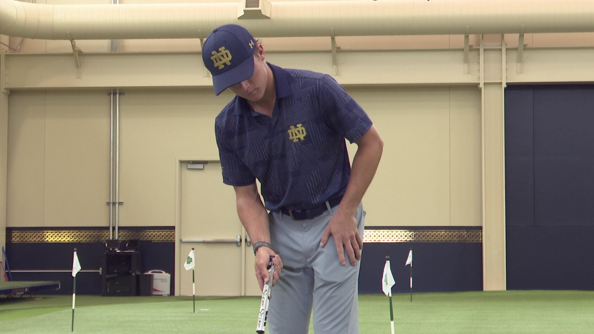 Jacob Modleski wins Notre Dame’s first ACC individual men’s golf title