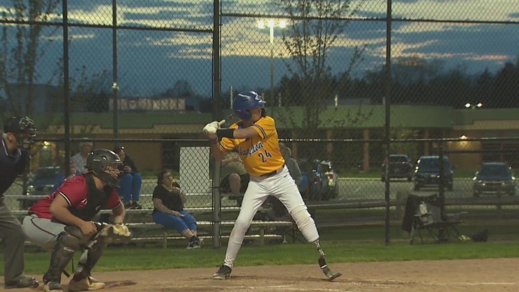 Cancer-free and with a new prosthetic blade, Hampton senior gets back ...