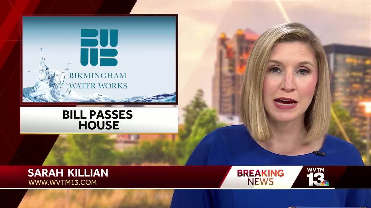 Alabama House passes Senate Bill 330, reshaping the Birmingham Water ...